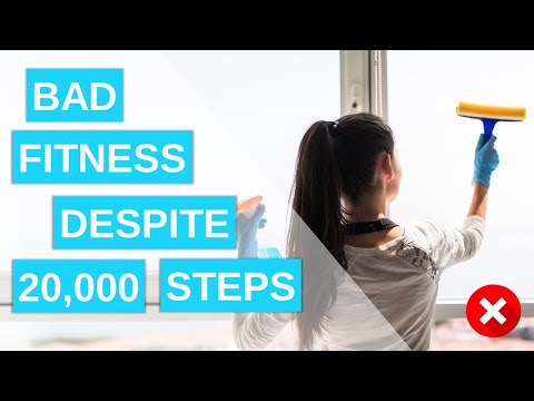 Science Reveals: Bad Fitness Despite Walking 20000 Steps a Day. Interview with Professor reveals...