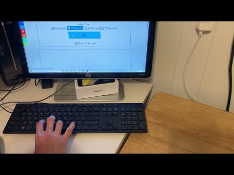 World Record Most space bar clicks with one hand in 10 sec