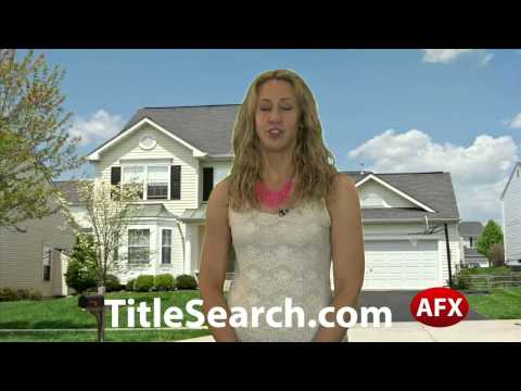 Property title in Montgomery County Maryland | AFX