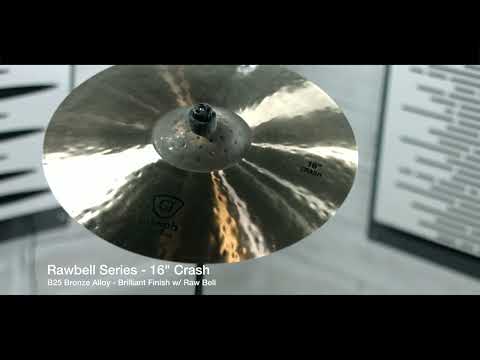16" Raw Bell Crash- Minor defect at the hole | Reverb