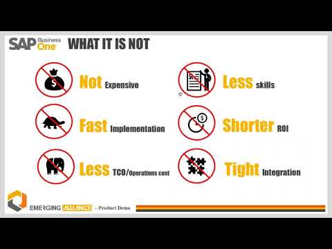 Sustain, Grow and Control your business by using SAP Business One