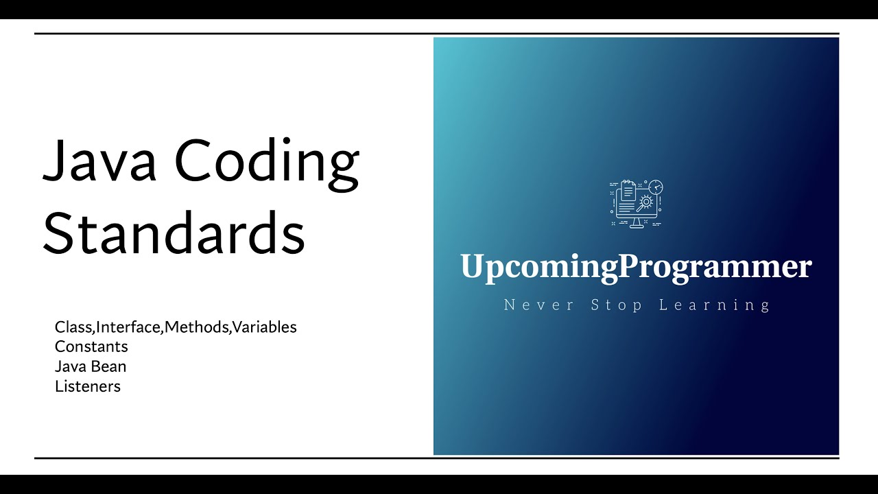 Ch-09 Java coding Standards