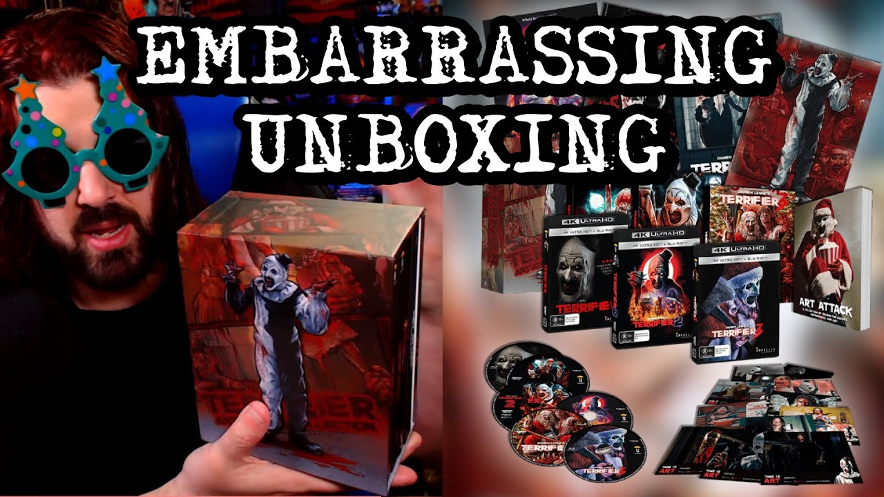 Embarrassing unboxing of the TERRIFIER Umbrella Box Set! | Planet CHH
