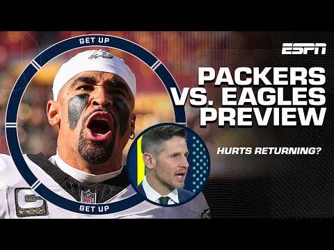 NFC WILD CARD PREVIEW ๐ 'Packers will CHALLENGE Jalen Hurts & Eagles!' - Dan Orlovsky | Get Up