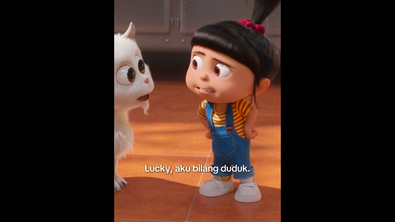🎬: Despicable Me 4 (2024) #Gru #Agnes #Lucky #Margo #Edith #Illumination #Animation #film #clip