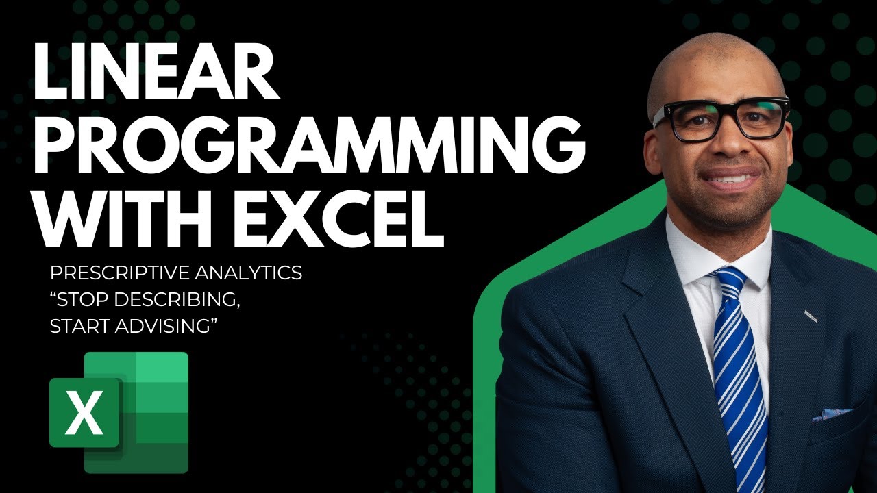 Linear Programming Optimization with Excel Solver