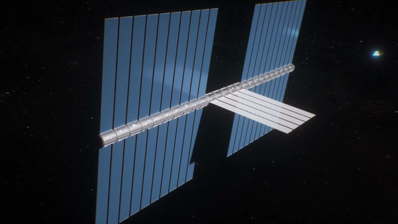 Orbital Matter Space Animation