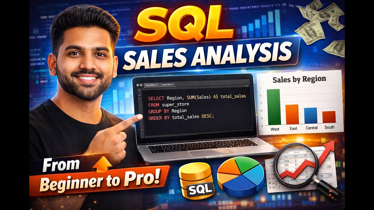 End-to-End SQL Project | Sales Analysis for Beginners (With GitHub)