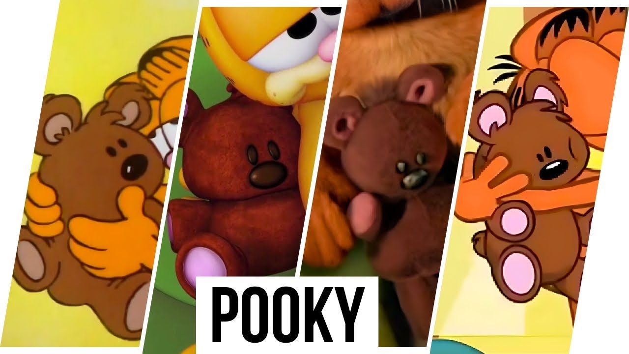 Pooky Evolution / Garfield's teddy bear (1985-2023)