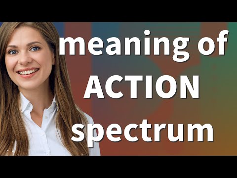 Action spectrum | meaning of Action spectrum