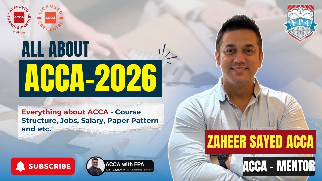 All About ACCA 2026 | Complete Guide for Students