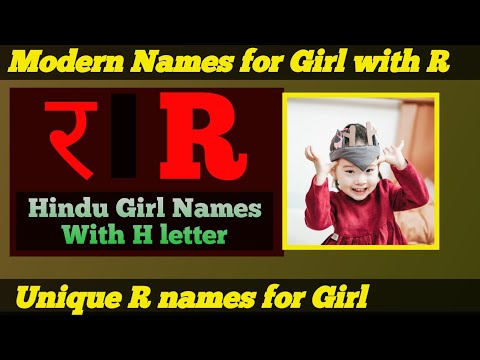 Unique R names girl - Modern baby girl names starting with R