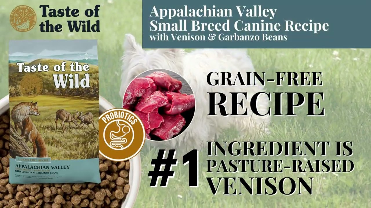 Taste of the Wild - Appalachian Valley Small Breed Canine Recipe