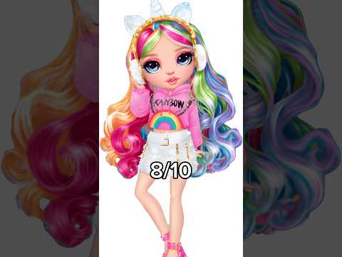 Ranking the new rainbow high dolls /#shorts