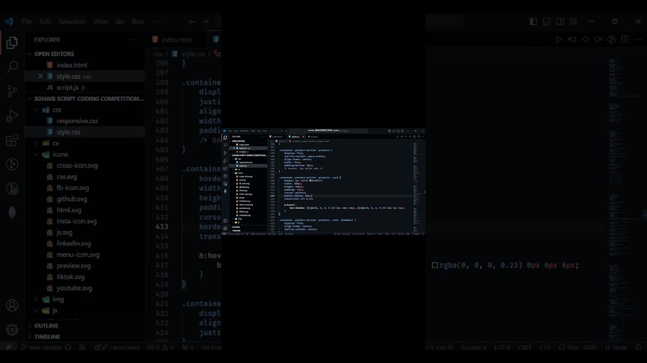 Trigger Animation On Scroll #html #css #javascript  #coding #programming #frontendprojects