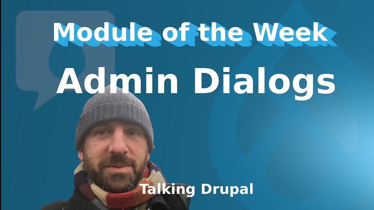 Drupal Module: Admin Dialogs