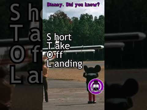 THAT ABANDON AIRPORT AT DISNEY WORLD #disneyfunfacts #disneytrivia #shorts