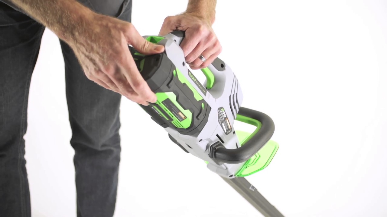 How to Install and Remove Hedge Trimmer Battery