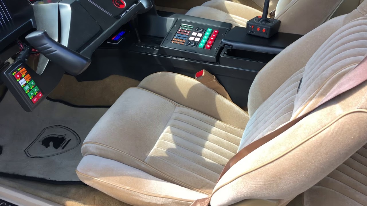 Knight rider “KITT” interior video