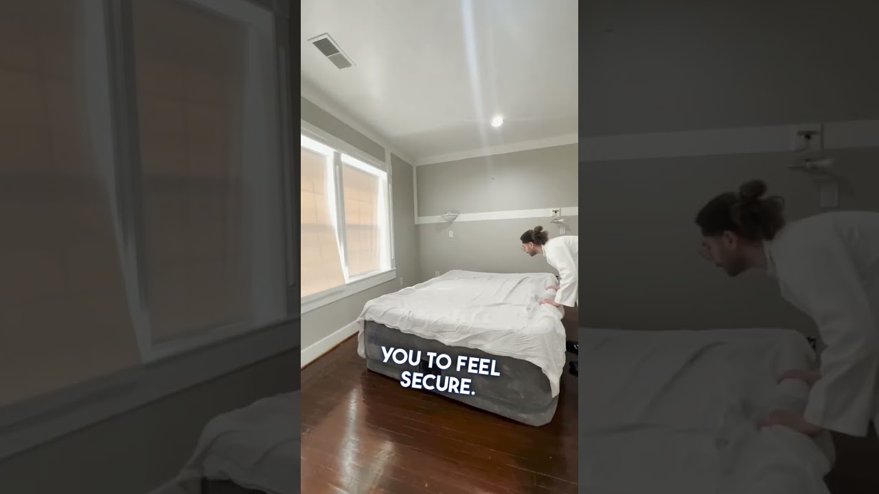 feng shui your bedroom (air mattress used for demonstration purposes only, casper mattress advised)