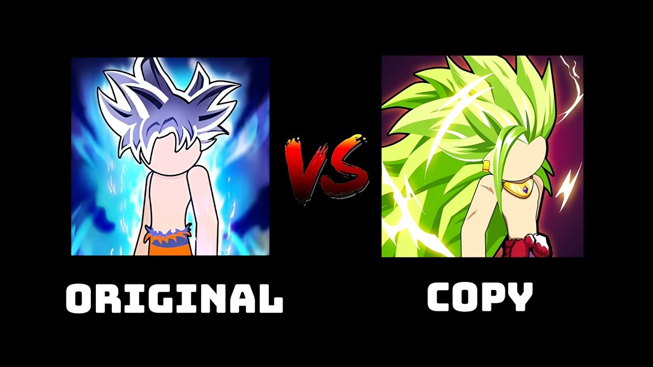 Stickman Warriors - Original Vs Copy