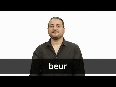 English Translation of “BEUR” | Collins French-English Dictionary
