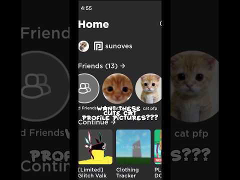 Cute Cat Profile Picture Pants #roblox #robloxshorts #cats #cutecats