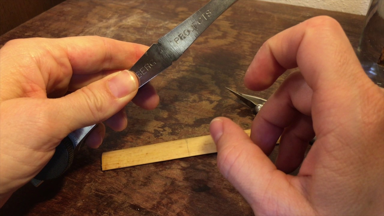 Shaping Bassoon Reeds with Rian Craypo