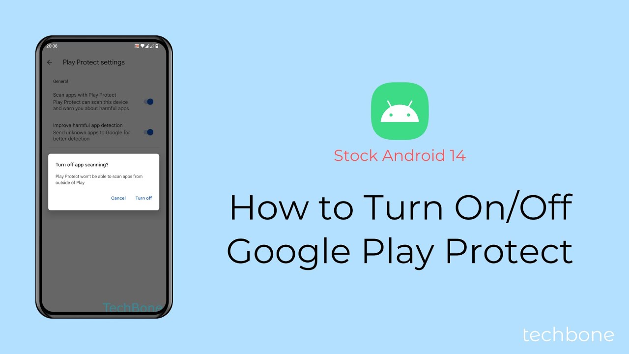 How to Turn On/Off Google Play Protect [Android 14]