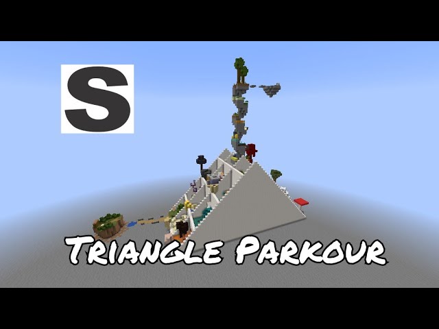 Triangle Parkour Minecraft Map