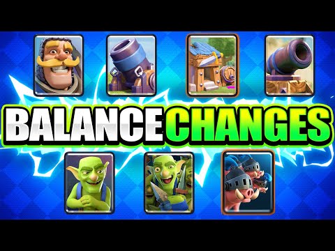 NEW OCTOBER BALANCE UPDATE REVEALED (10 CARDS!) - Clash Royale Balance Changes