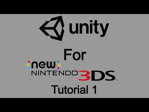 Unity For 3DS Tutorial 1 – Basic's and Application
