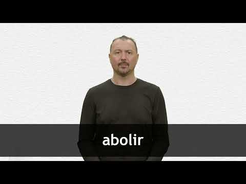 English Translation of “ABOLIR” | Collins French-English Dictionary
