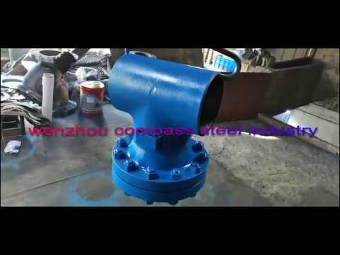 wenzhou comapss steel industry T type filter industrial t strainer
