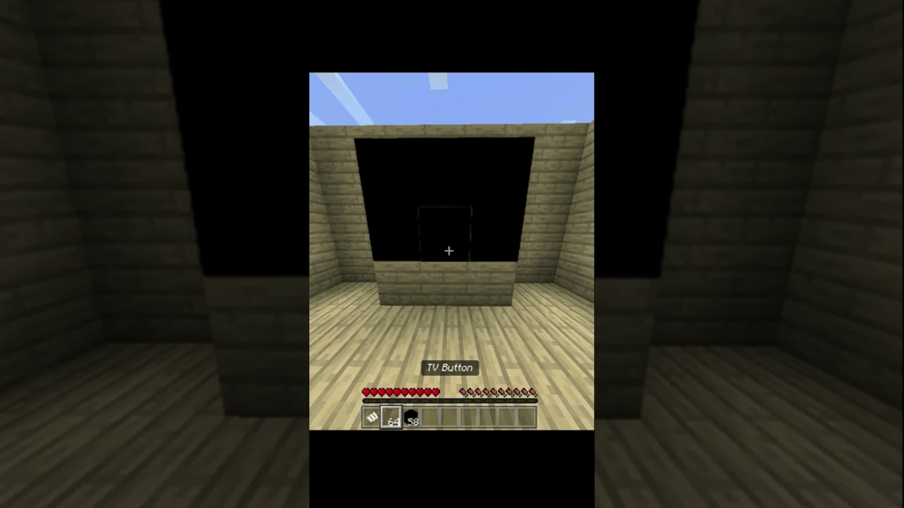 working TV addon for mcpe short video