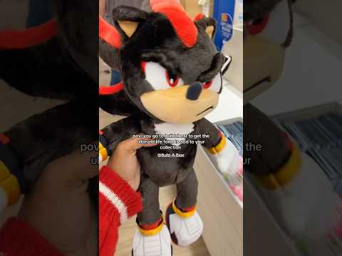 getting shadow the hedgehog at buildabear #buildabear #shadowthehedgehog #retailtherapy #floptok
