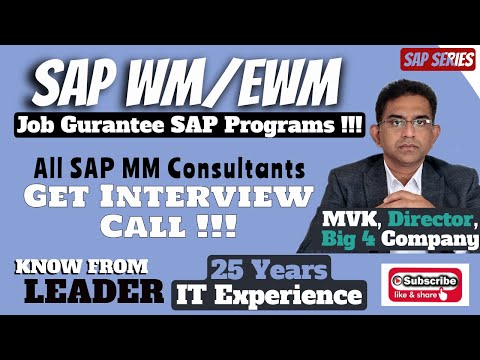 Boost Your SAP MM Career with WM & EWM | Master SAP for Job Success in 2024 - Freshers #mvkdubai