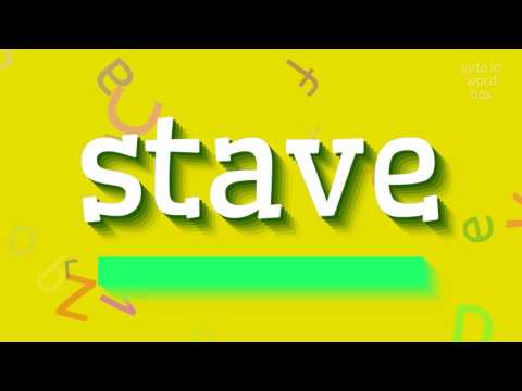 How to say "stave"! (High Quality Voices)