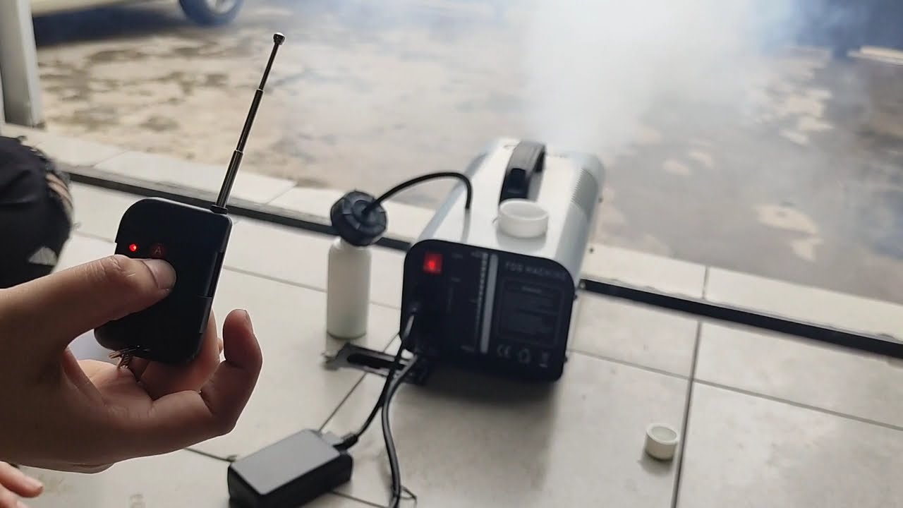 BreakID 1000W Fogging Machine Operating Step