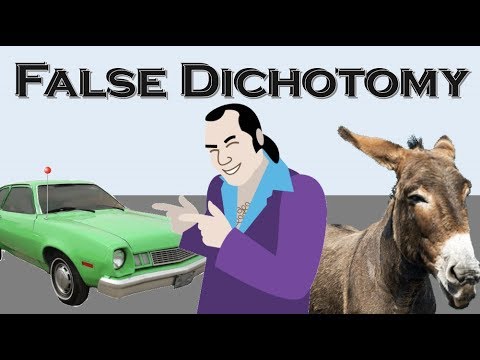 Learning Logic  []  The False Dichotomy Fallacy..............#44