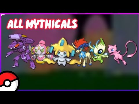 ALL MYTHICAL LOCATIONS IN POKÉMON BRICK BRONZE
