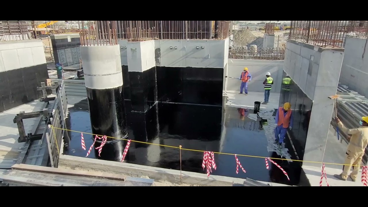 Waterproofing in substructure
