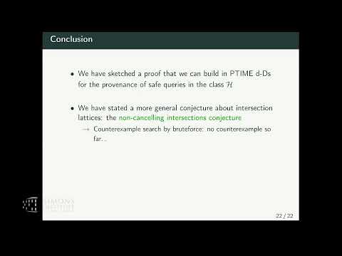 The Intensional-Extensional Problem in Probabilistic Databases