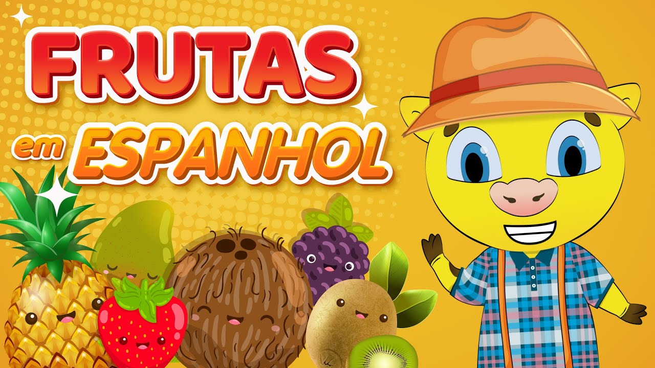 Aula de Espanhol | Frutas em Espanhol | Frutas en Español