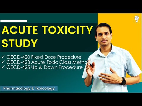 Acute Toxicity Studies | OECD 420 and OECD 423