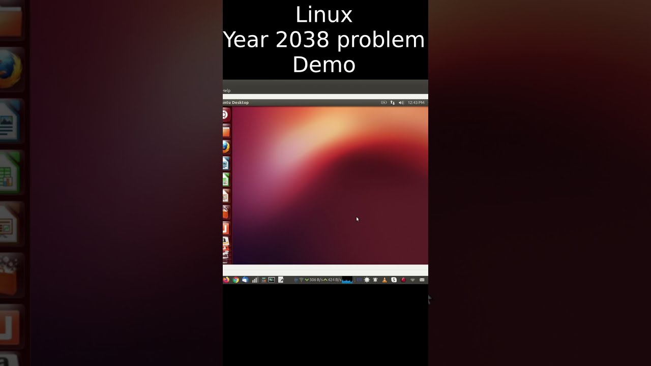Linux Year 2038 Problem Demo
