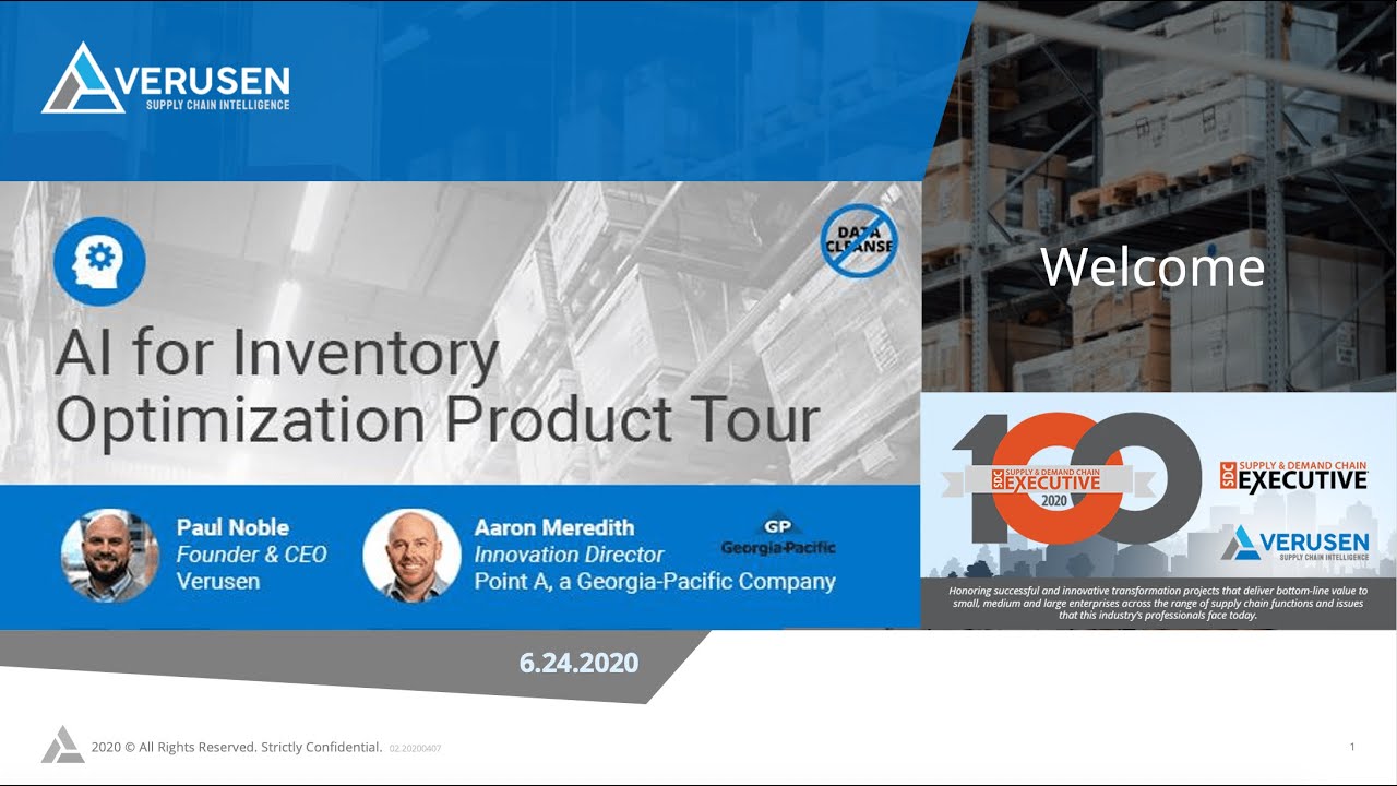 AI for Inventory Optimization Product Tour