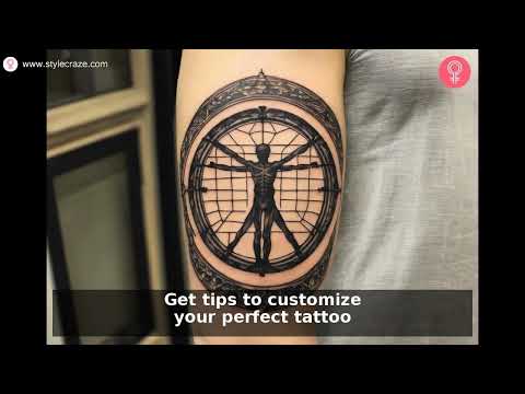 25+ Vitruvian Man Tattoo Ideas & Symbolism Guide