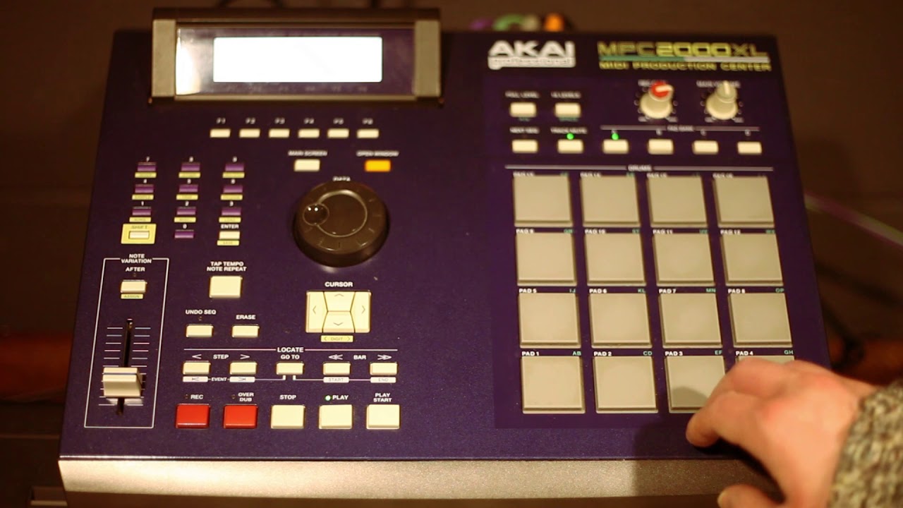 Akai MPC2000XL demo