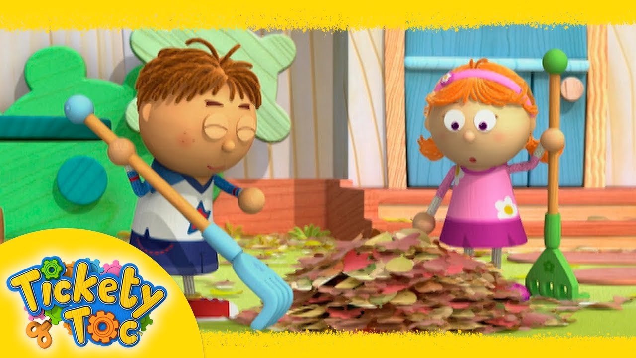 LA HORA DE BARRER LAS HOJAS 🍂 TICKETY TOC ⏰ Episodio 11 | Temporada 1